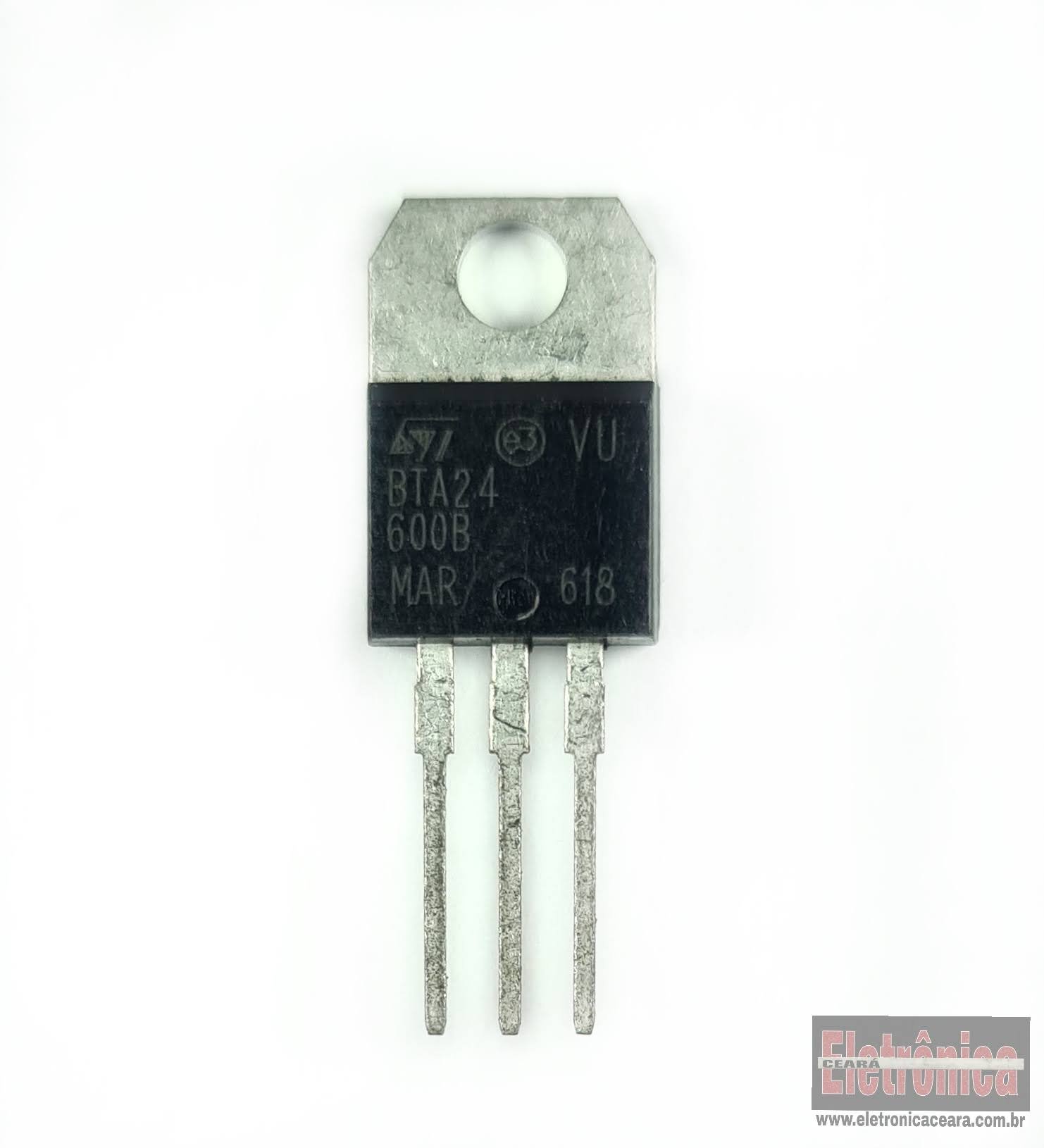 Triac BTA24-600B – Eletronica Ceara
