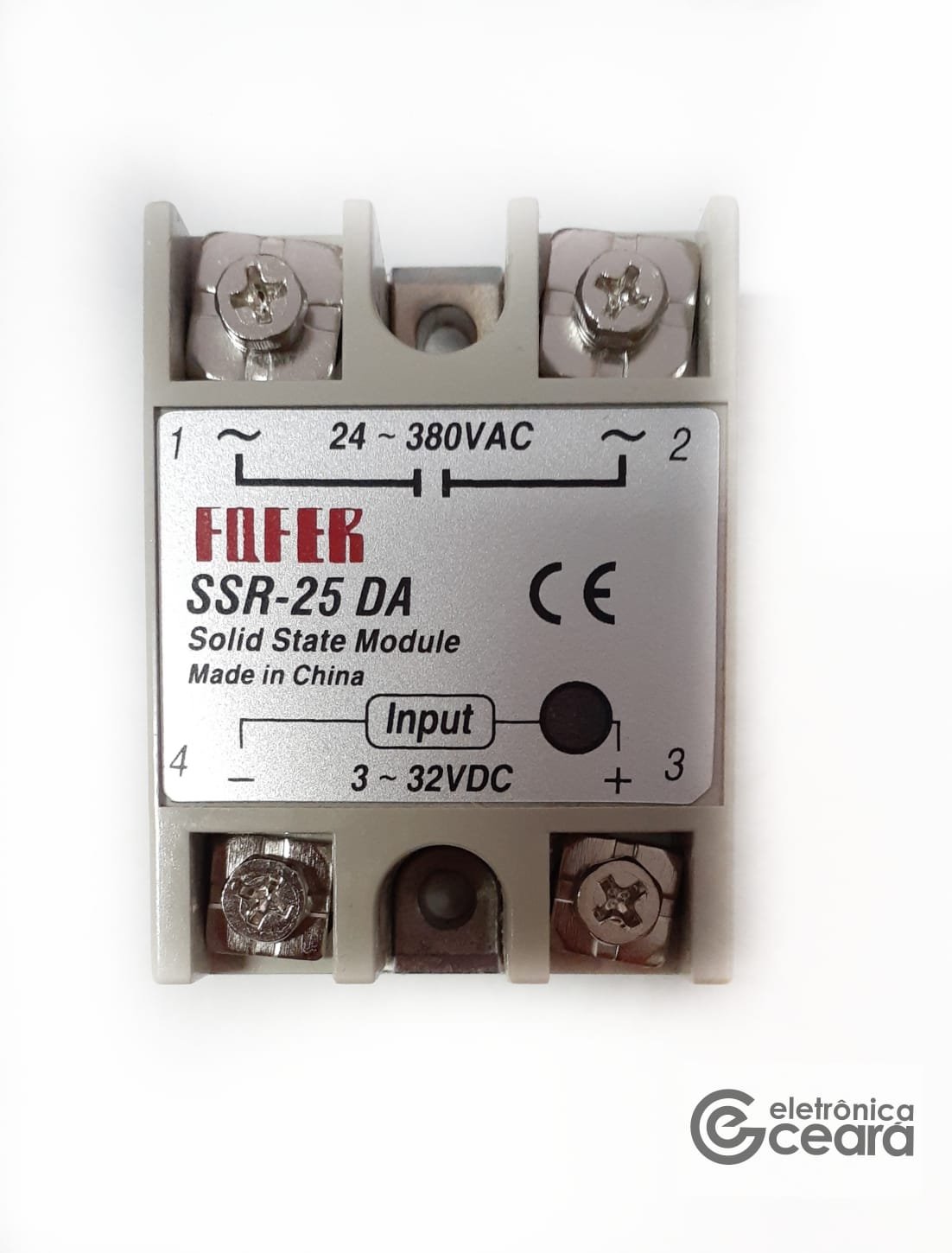 Relé Estado Sólido SSR-25 DA – Eletronica Ceara