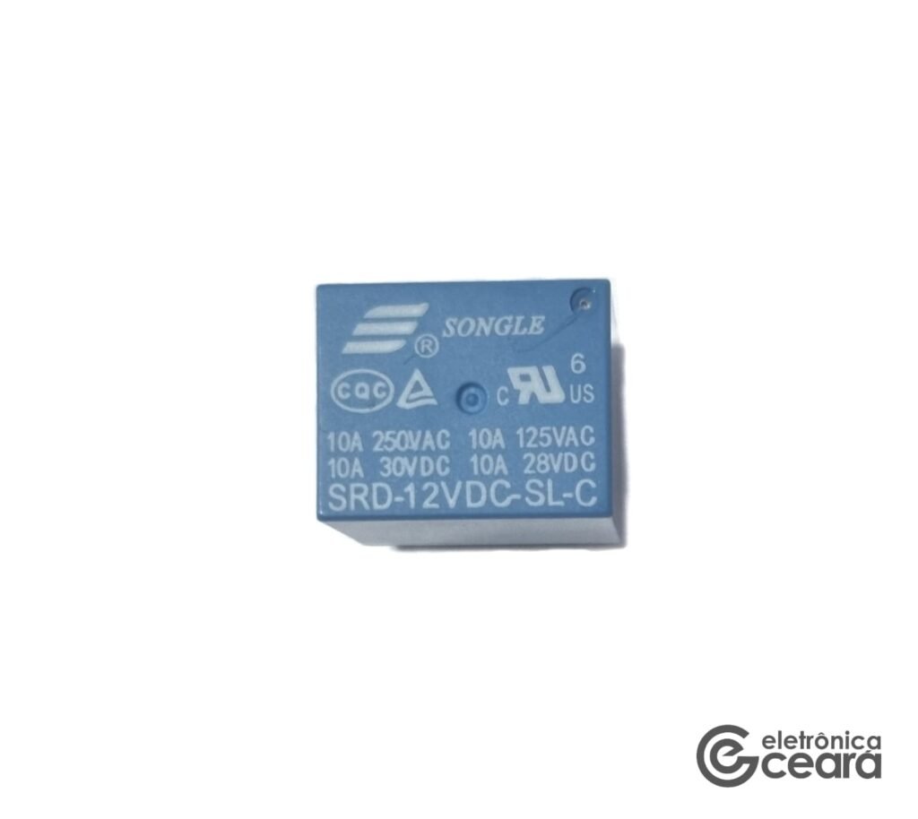 Relé SRD-12VDC-SL-C – Eletronica Ceara